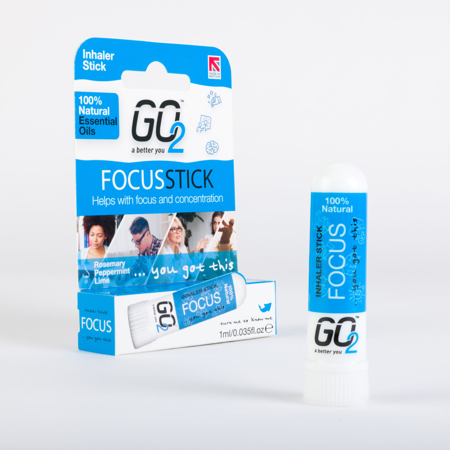 Home » Go2 Essential Oil Inhaler Sticks - For a better you!